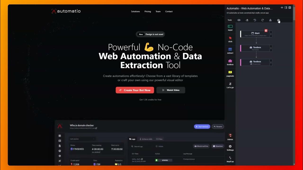 Scrape Web Pages Faster & Cleaner with Automatio – Markdown Export & Multithreading Demo - YouTube