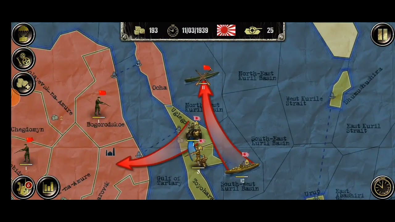 Strategy and Tactics WW2 Sandbox: Asia - Japan (Mission 2) - YouTube