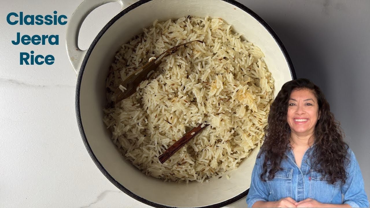 Classic Jeera Rice (jeera pulao) recipe to liven up a meal - YouTube
