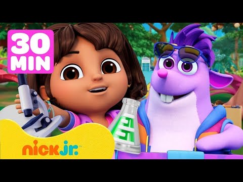 Dora e Tico: Aventuras Científicas! 🔬 30 Minutos | Nick Jr. em Português