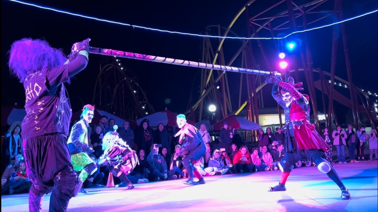 Scream Break 2024 Slider Show at Six Flags Magic Mountain - YouTube