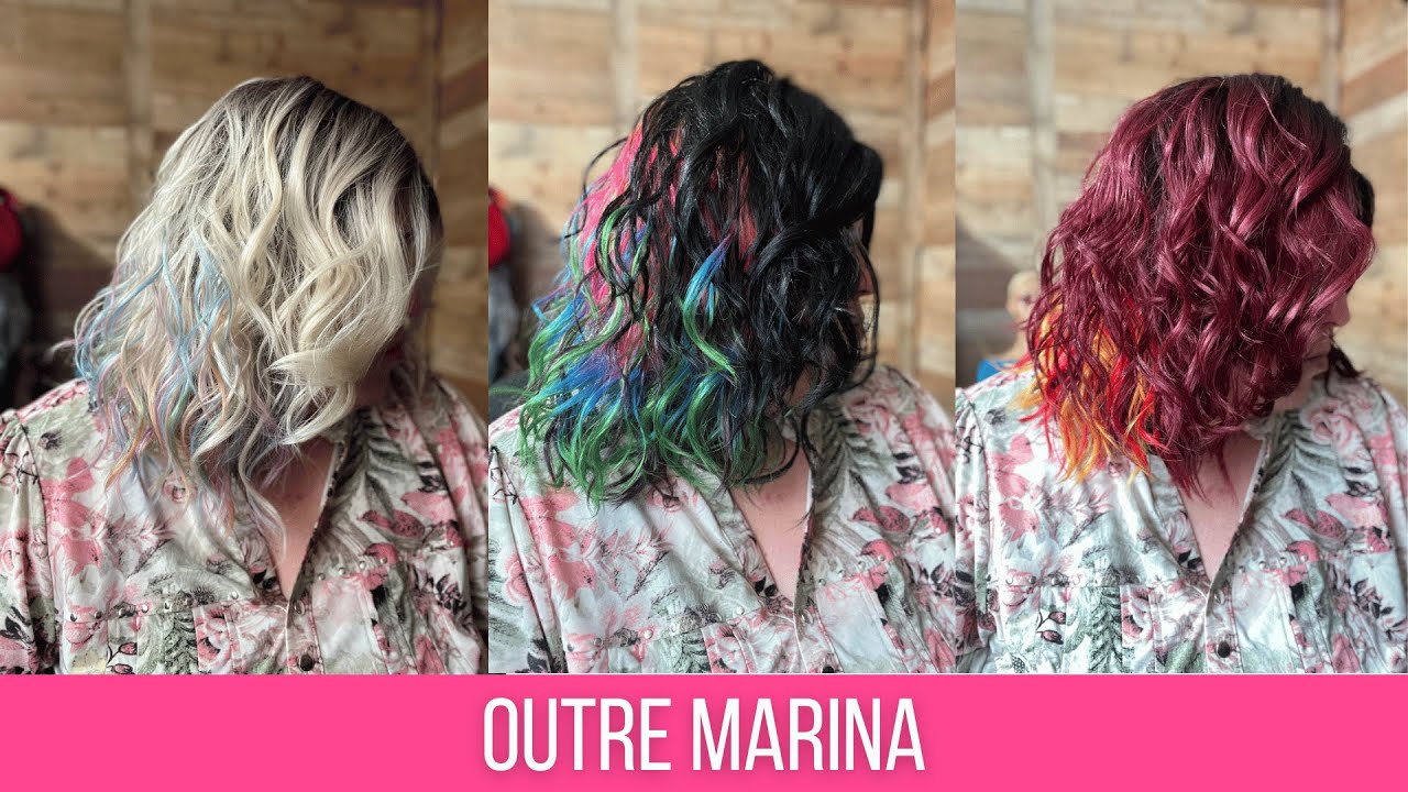 Outre Colorbomb - Marina Part 2 - Outre Curly colors - YouTube