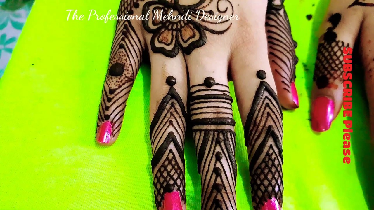 Cone Designs | Mehndi Designs Full hand back side | Best Full Hand ...