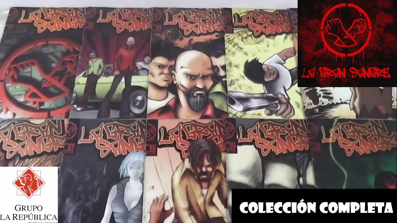Cómics La Gran Sangre - Colección completa - Grupo La República (2006 ...