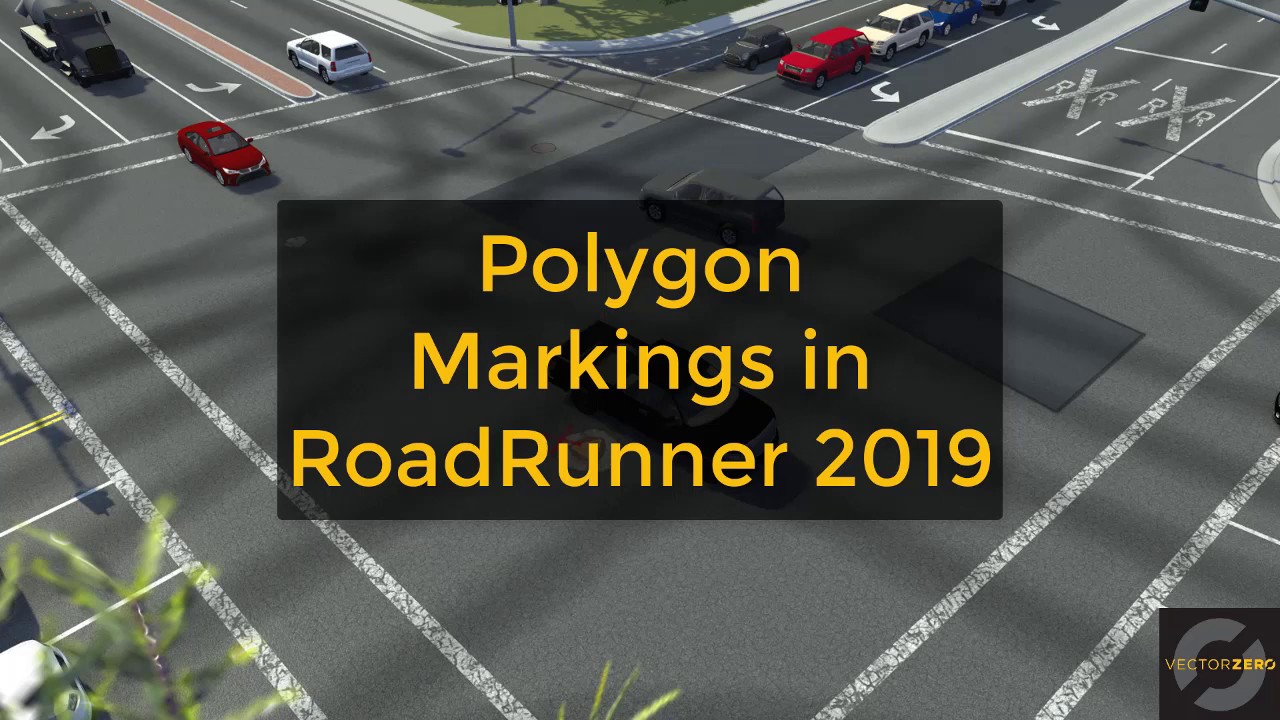 VectorZero RoadRunner Polygon Markings - YouTube