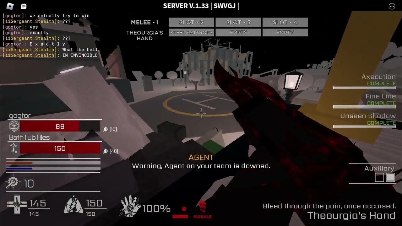 Theourgias Hand Invincibility Glitch Apostle | Decaying Winter - YouTube