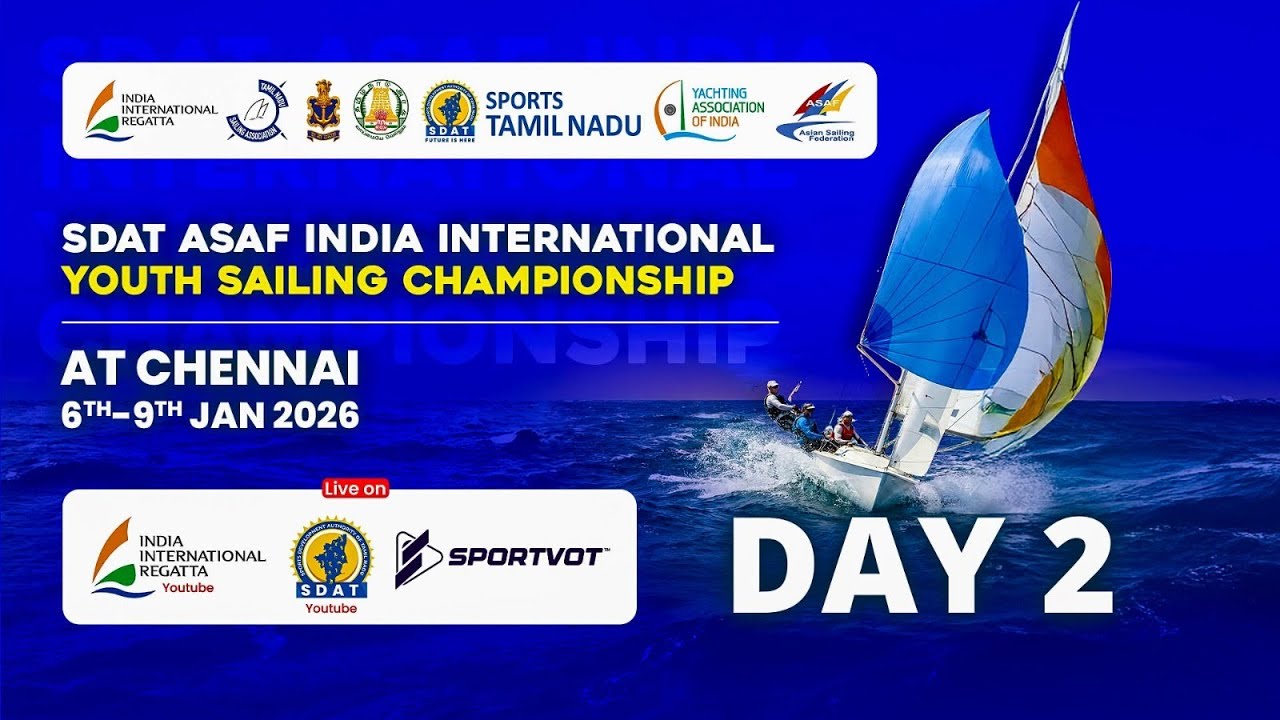 Day 2 | SDAT ASAF India International Youth Sailing Championship 2026 ...