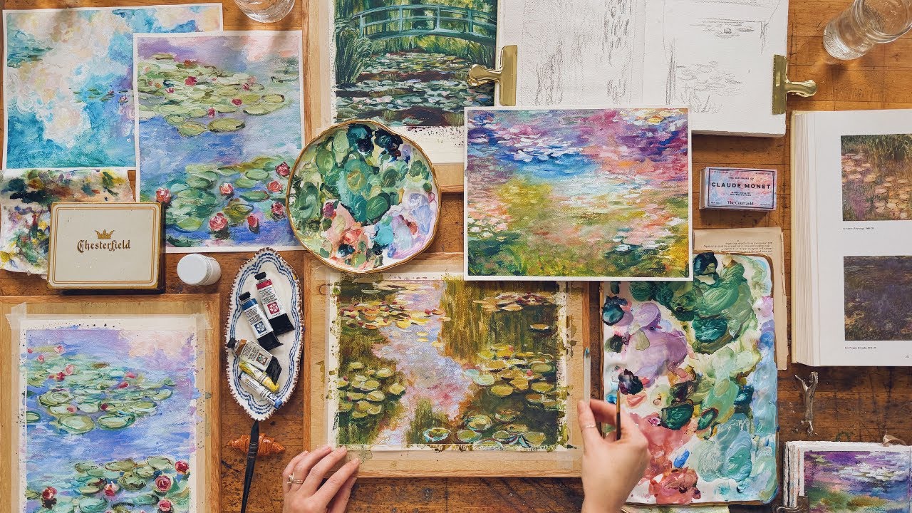 Learn How To Paint Like Monet - YouTube
