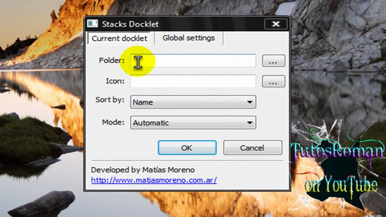 Efecto Muy Bueno Para Tu Rocketdock - YouTube