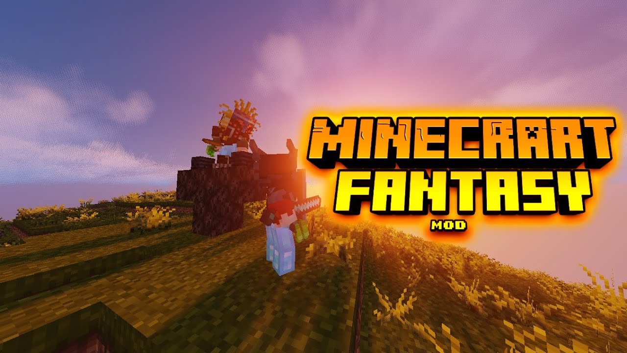 MINECRAFT FANTASY MOD: SERIE RPG #4 - YouTube