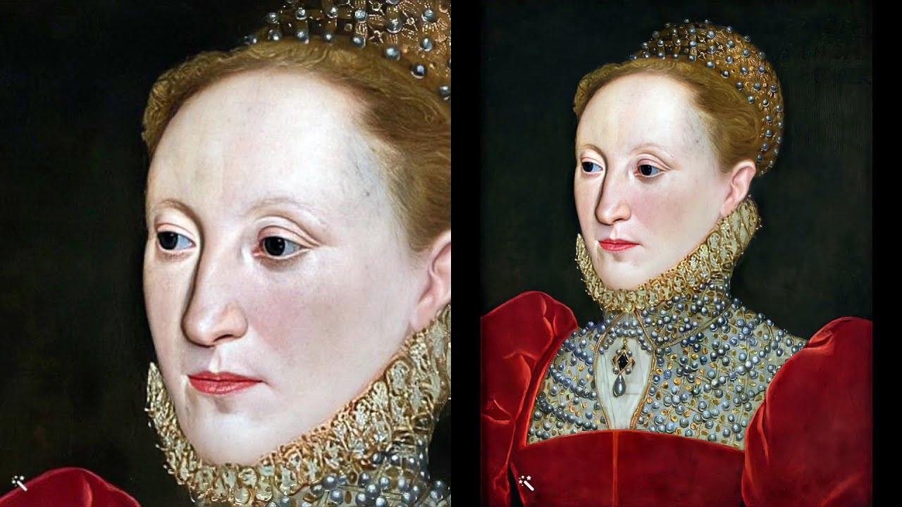 The Human Face of Queen Elizabeth I The Tudor. Paintings as real life ...