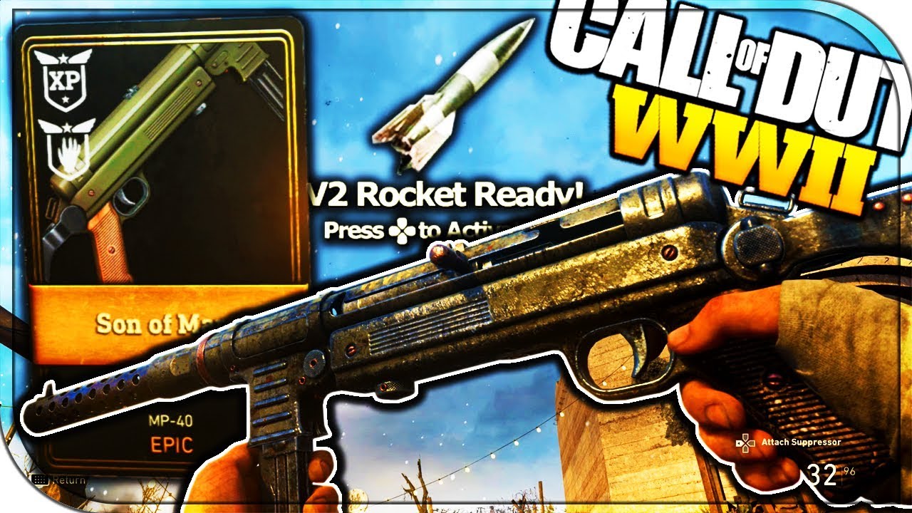 using this EPIC VARIANT will make the MP40 OVERPOWERED on World War 2 ...