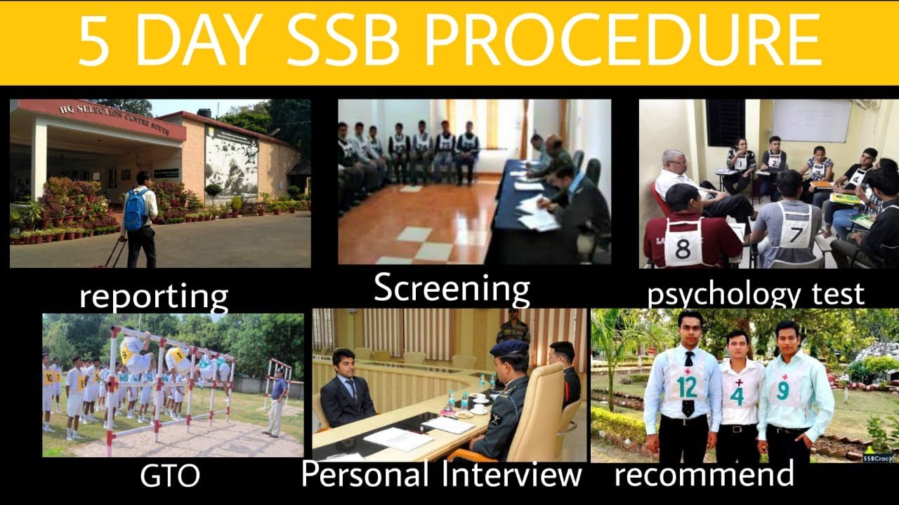 What is SSB Interview, 5 days procedure of SSB Interview with detail ...