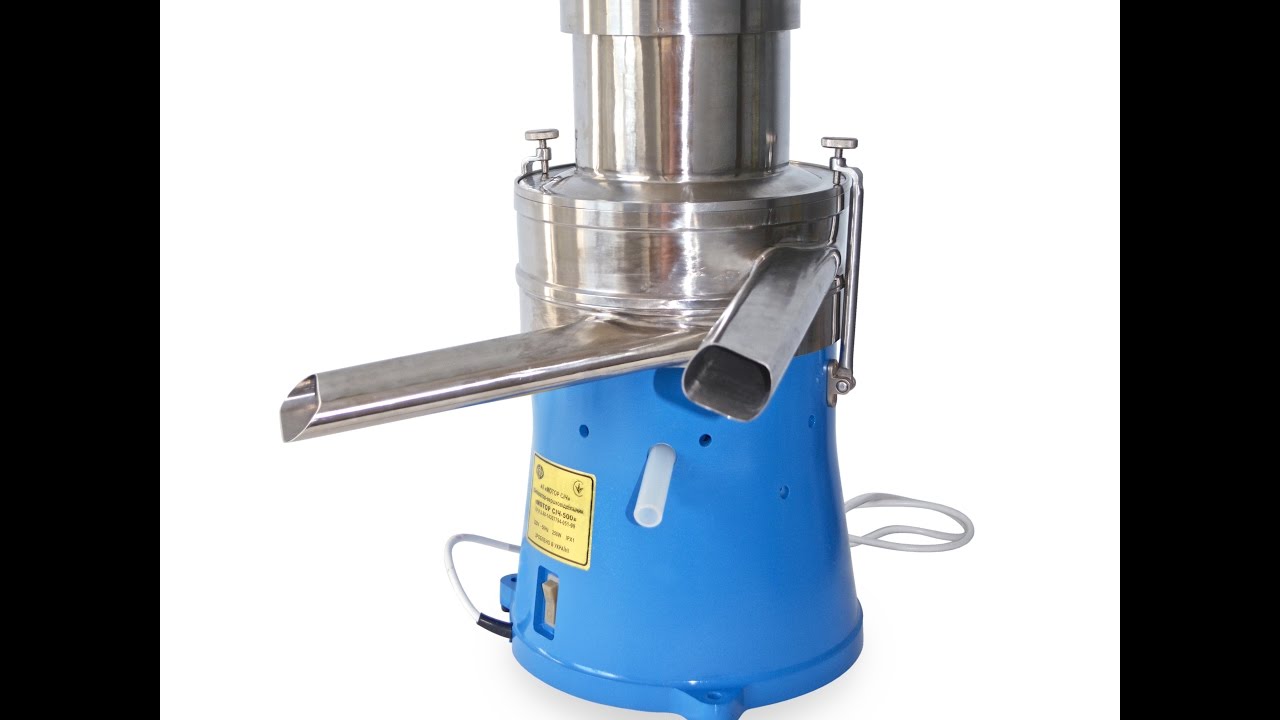 Electric Cream Separator 500L/140Gal per Hr. Assembly. - YouTube