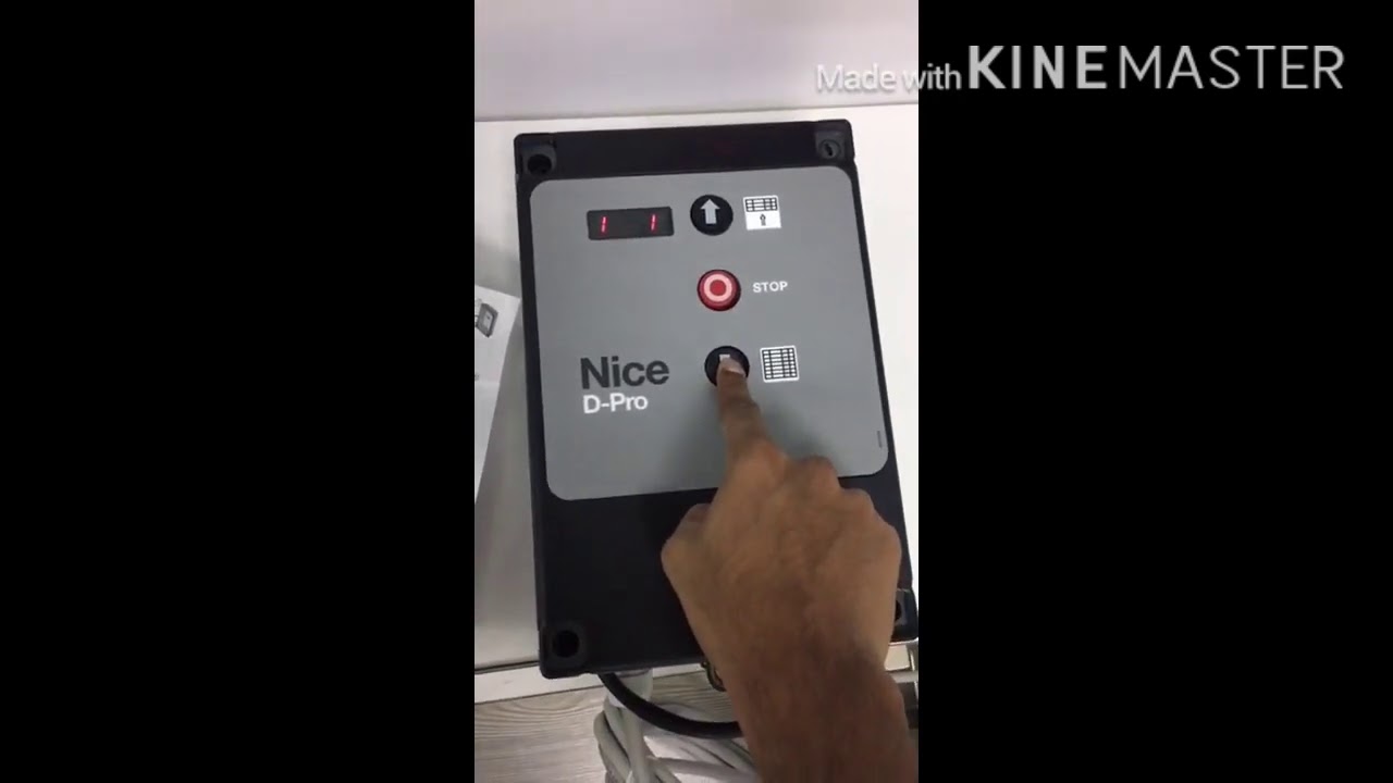 Nice RDF - Rolling shutter motor with D PRO AUTOMATIC control unit ...