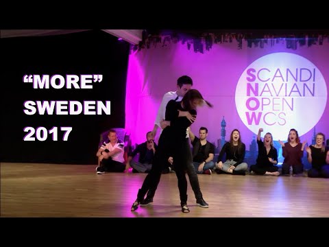 Surprise dance when Jordan Frisbee draws Tatiana Mollmann | West Coast Swing (Sweden 2017)