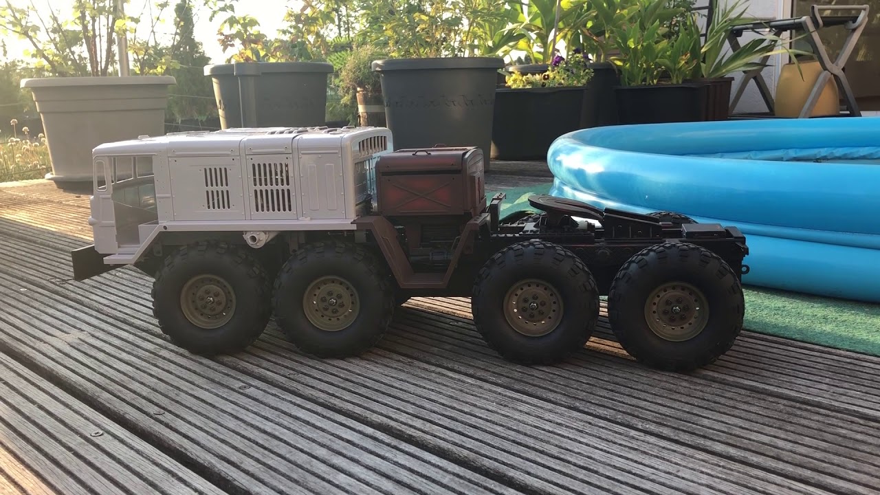 MAZ 537 ( BC8 ) von Cross-RC, erster Probelauf - YouTube