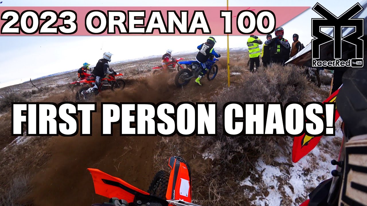 2023 Oreana 100 - Snowy Idaho Desert Dirtbike Race - Cake Soil! - YouTube