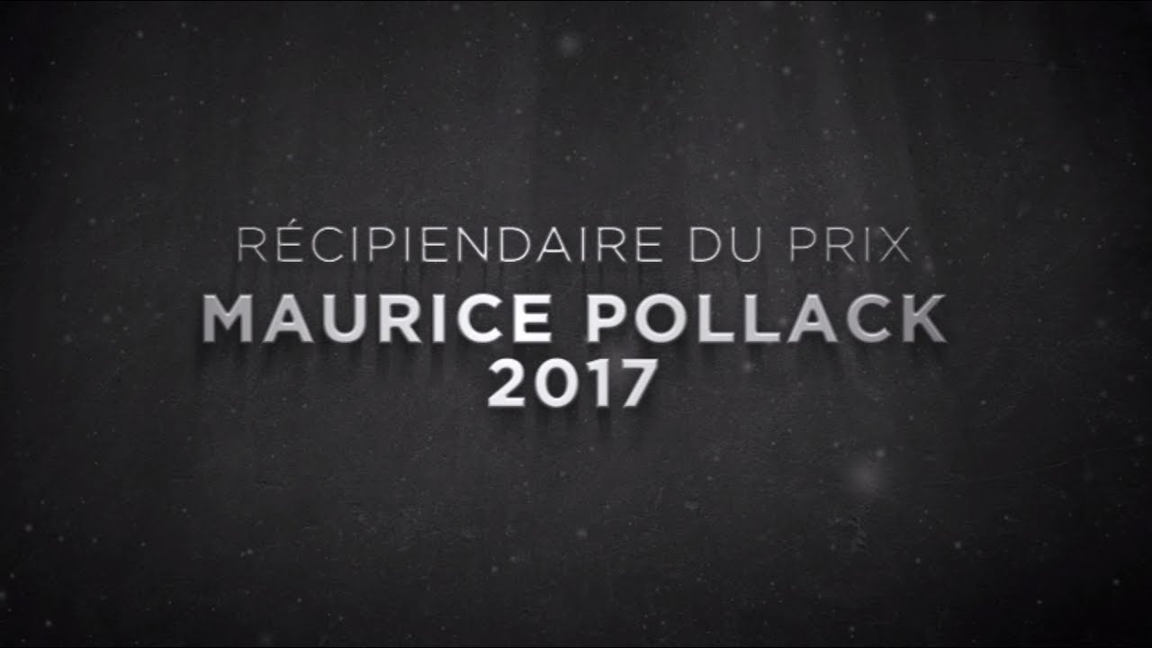 LAPORTE - Récipiendaire du Prix Maurice Pollack - 2017 - YouTube