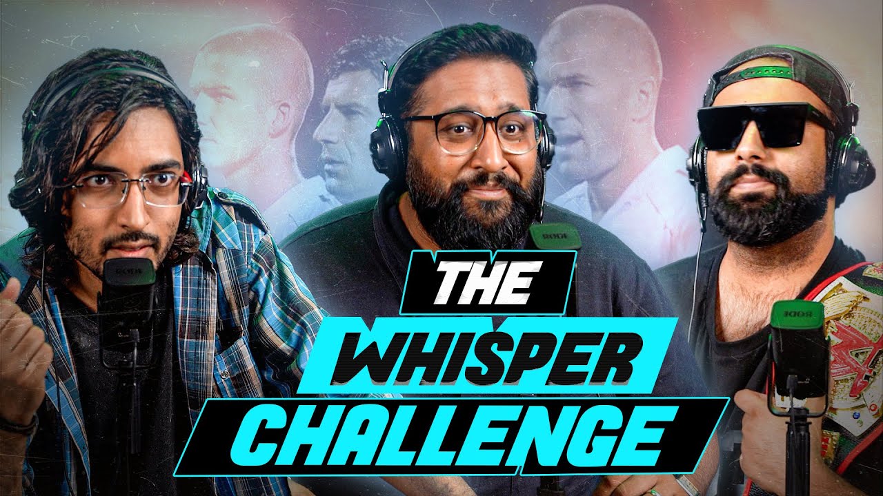 THE WHISPER CHALLENGE | Guess the FOOTBALLER - YouTube