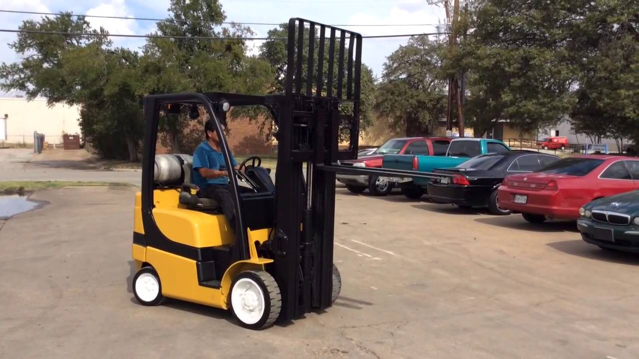 2007 Yale GLC050 Forklift - YouTube