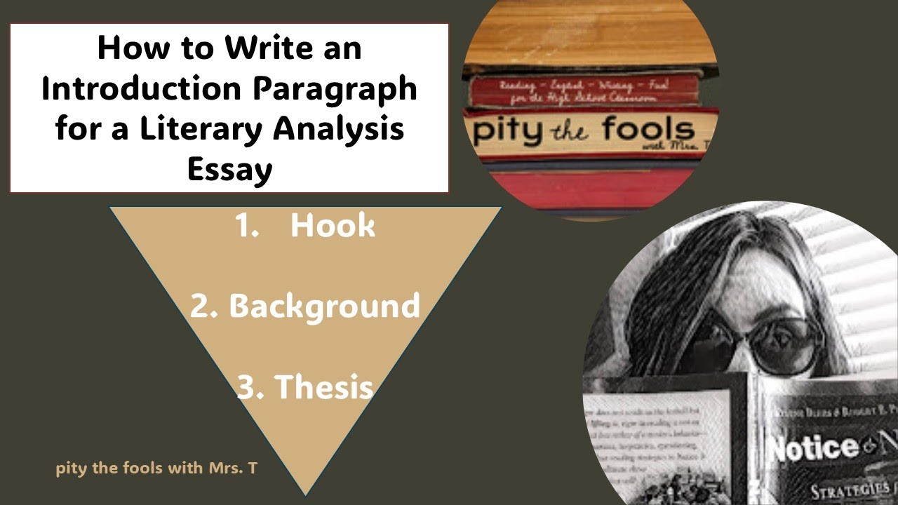 NEW How to Write an Introduction Paragraph for a Literary Analysis ...