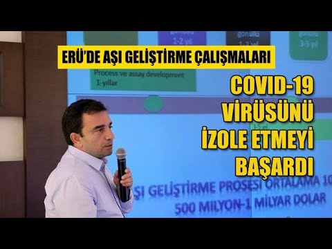 ERÜ’DE AŞI GELİŞTİRME ÇALIŞMALARI #StayHome #EvdeKal