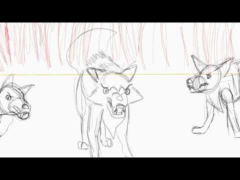 Senior Thesis Project - Beyond the Walls Roughly Animated Fight Scene