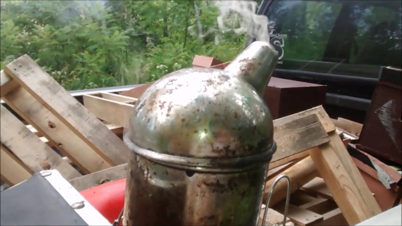 Free bee smoker fuel with every Amazon purchase - YouTube