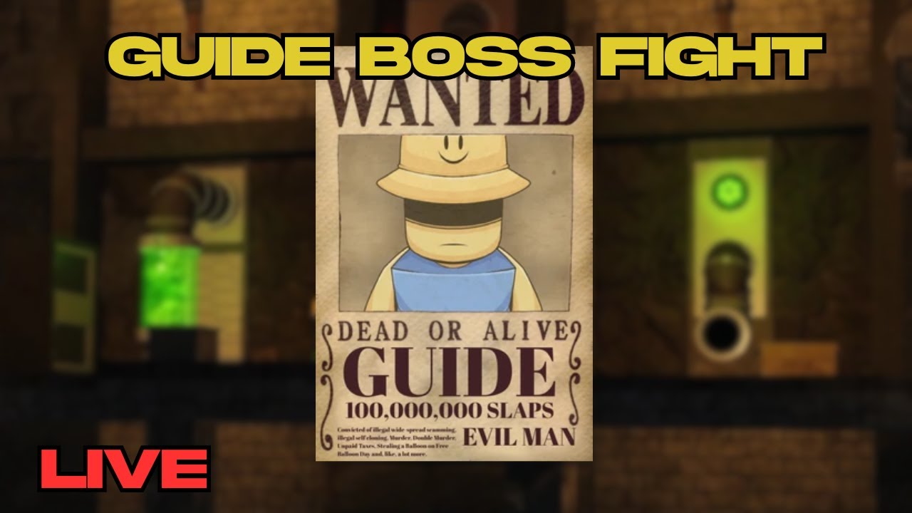 Fazendo a Bossfight do Guide no Slap Battles - YouTube
