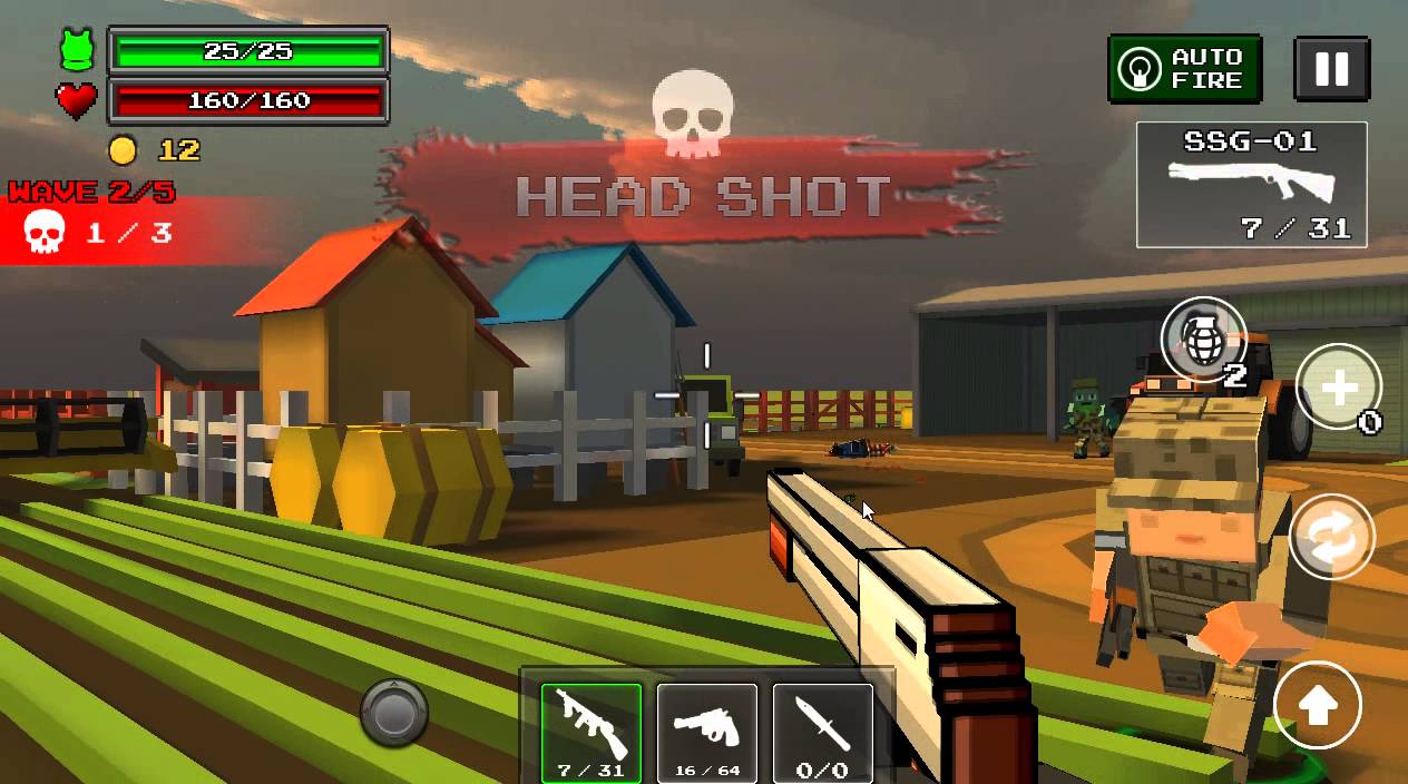 Pixel Z Gunner - Mobile Fps game - YouTube