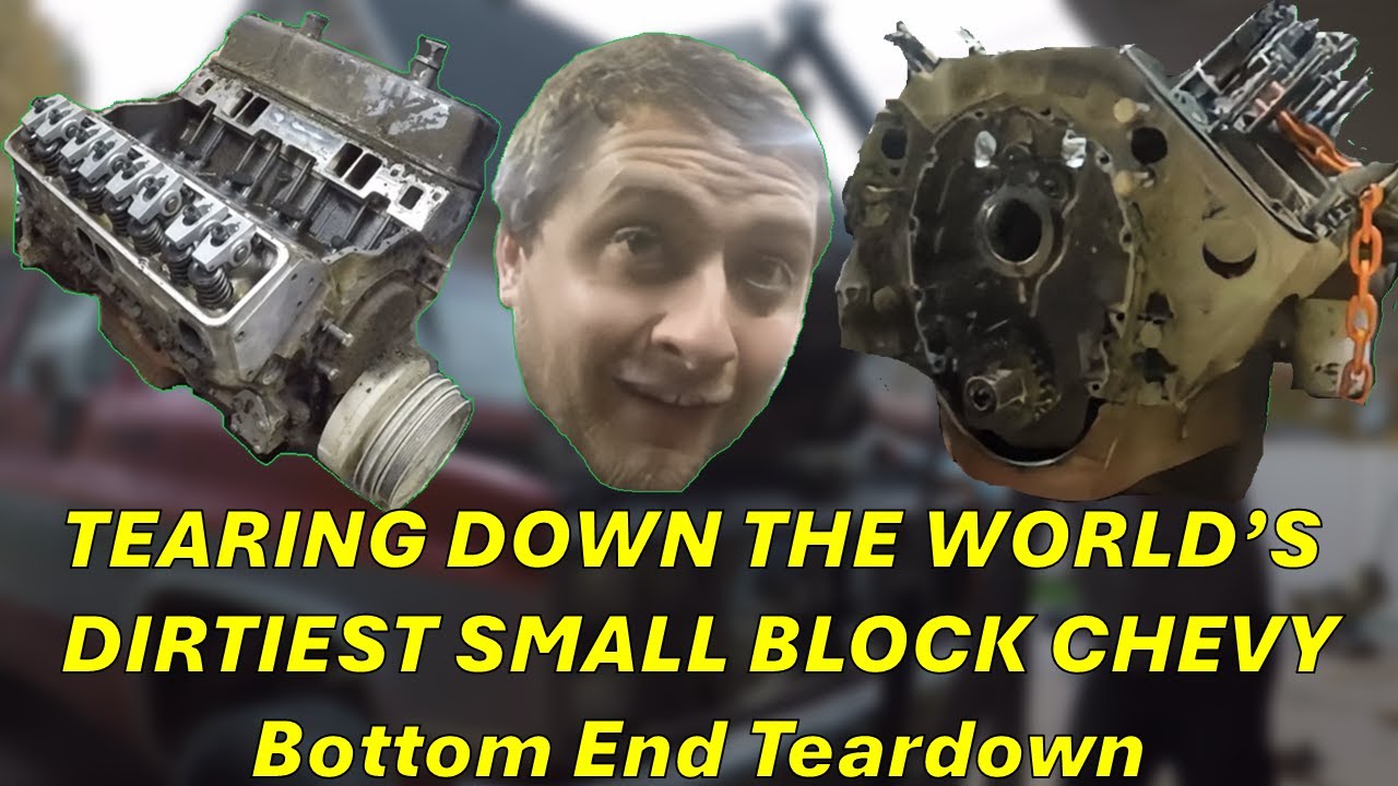 Tearing Down the World's Dirtiest SBC (406ci) - Getting to the Dirty ...