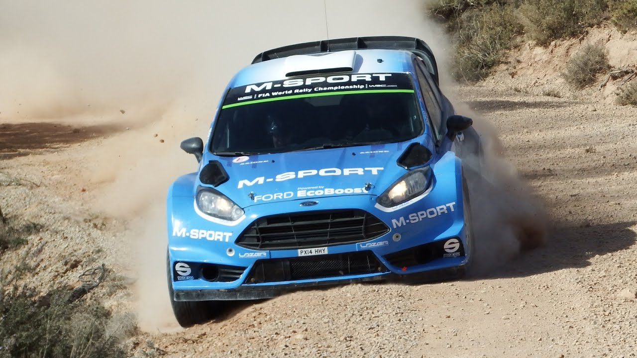 Test Ott Tanak | Ford Fiesta WRC | pre Rally Mexico 2016 - YouTube