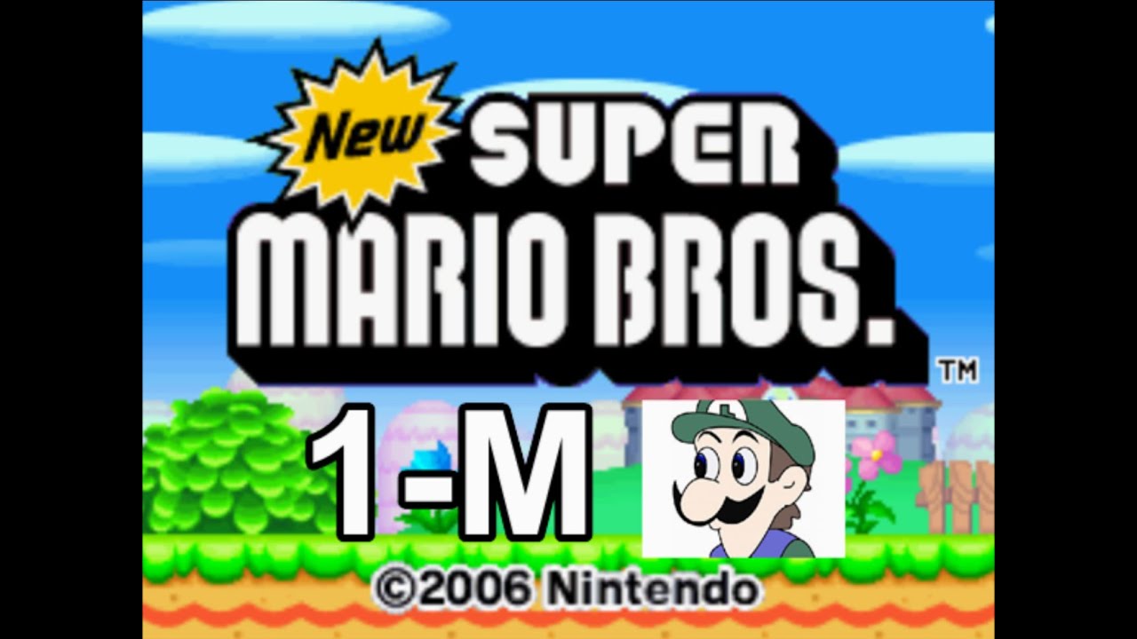 New Super Mario Bros. DS Any% Speedrun Tutorial: 1-Mushroom - YouTube