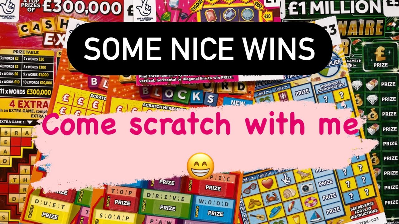 Some nice wins - come scratch with me #scratchcards - YouTube