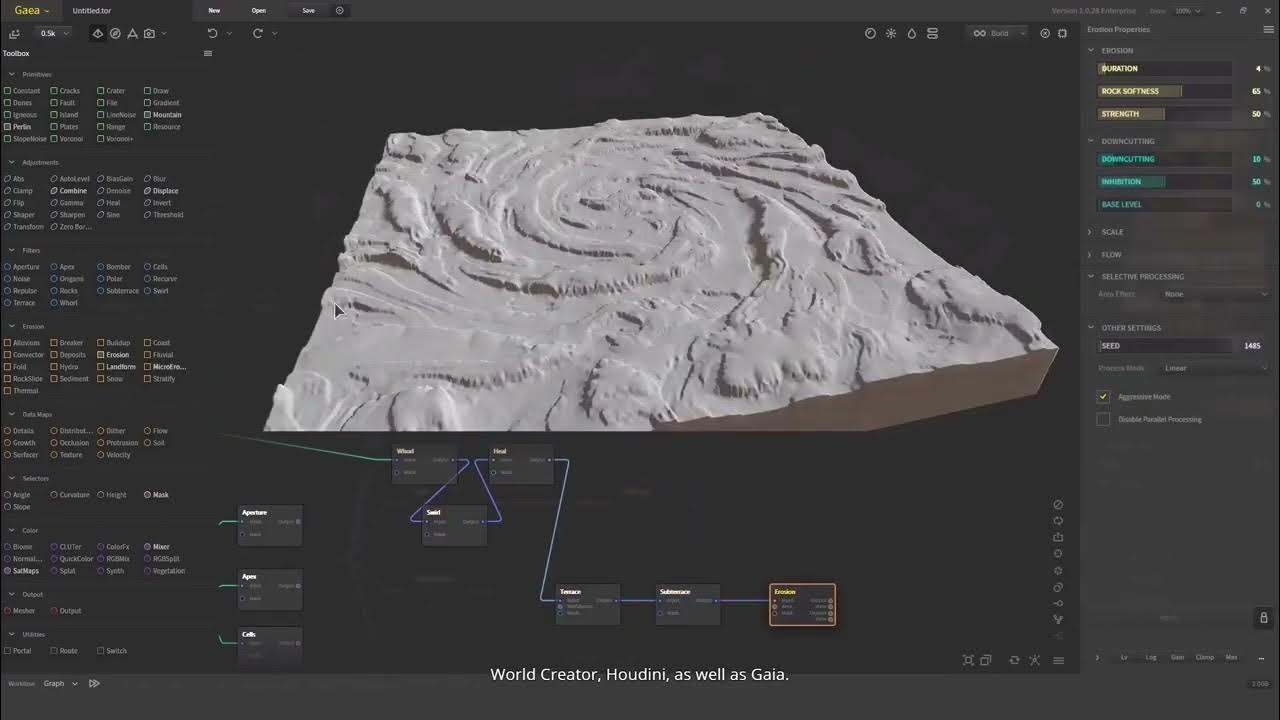 ArtS Intro to Gaea 01 Introduction - YouTube
