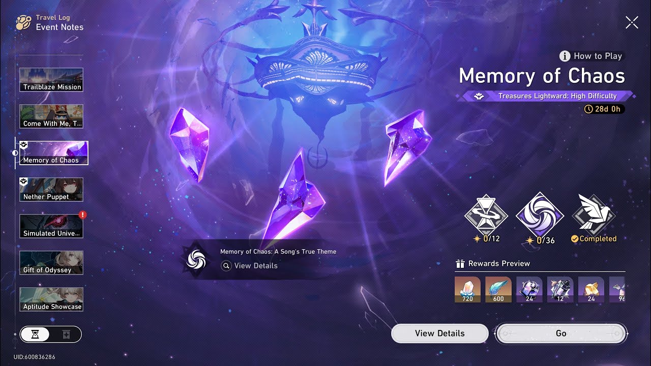 【HSR 2.3】A Song's True Theme -『Forgotten Hall』- Honkai: Star Rail ...