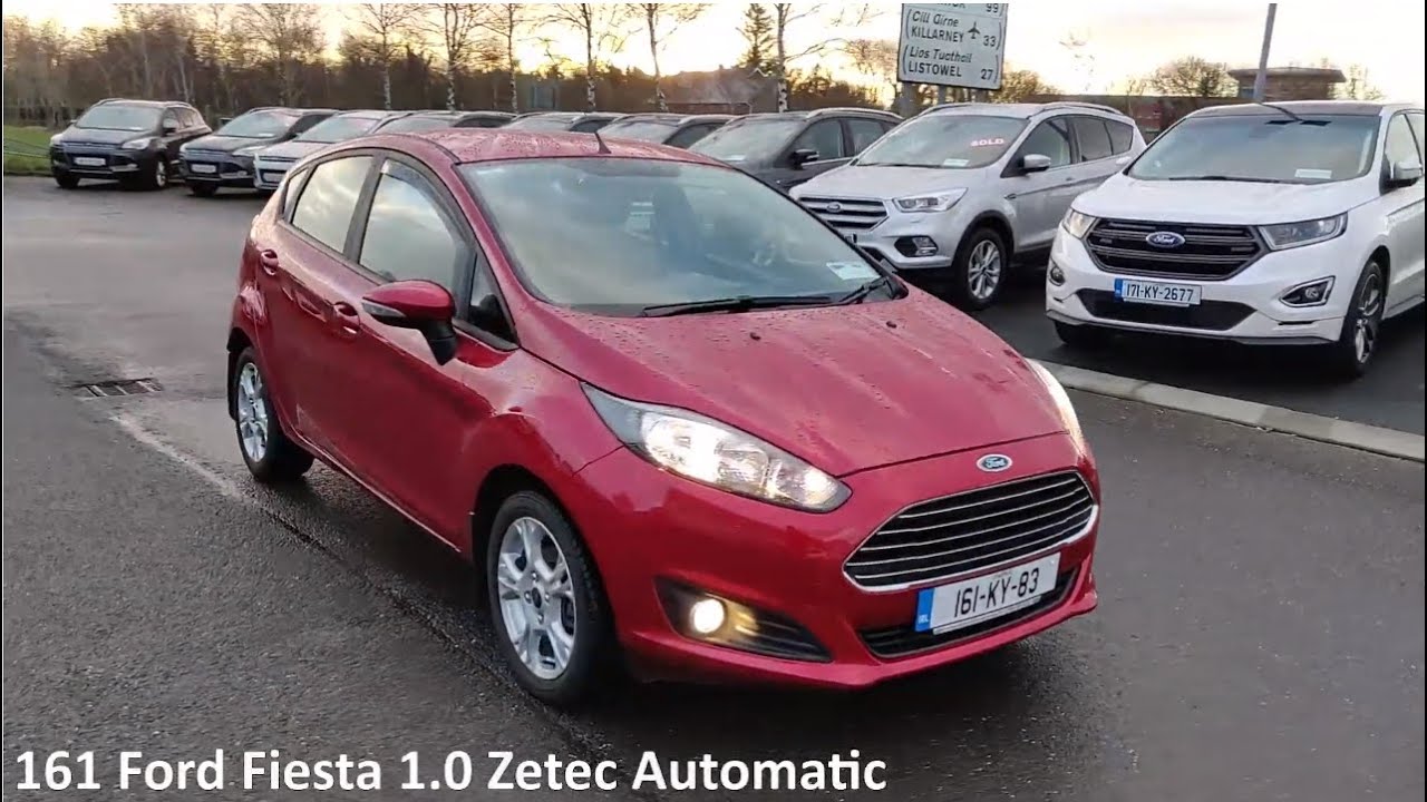161 Ford Fiesta 1.0 Zetec Automatic - YouTube
