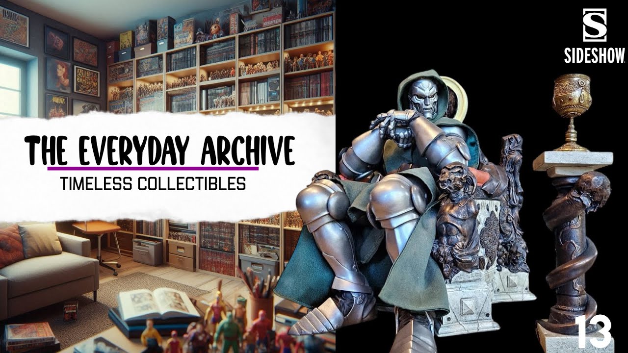 SIDESHOW COLLECTIBLES | DOOM ON THRONE PREMIUM FORMAT | THE EVERYDAY ...