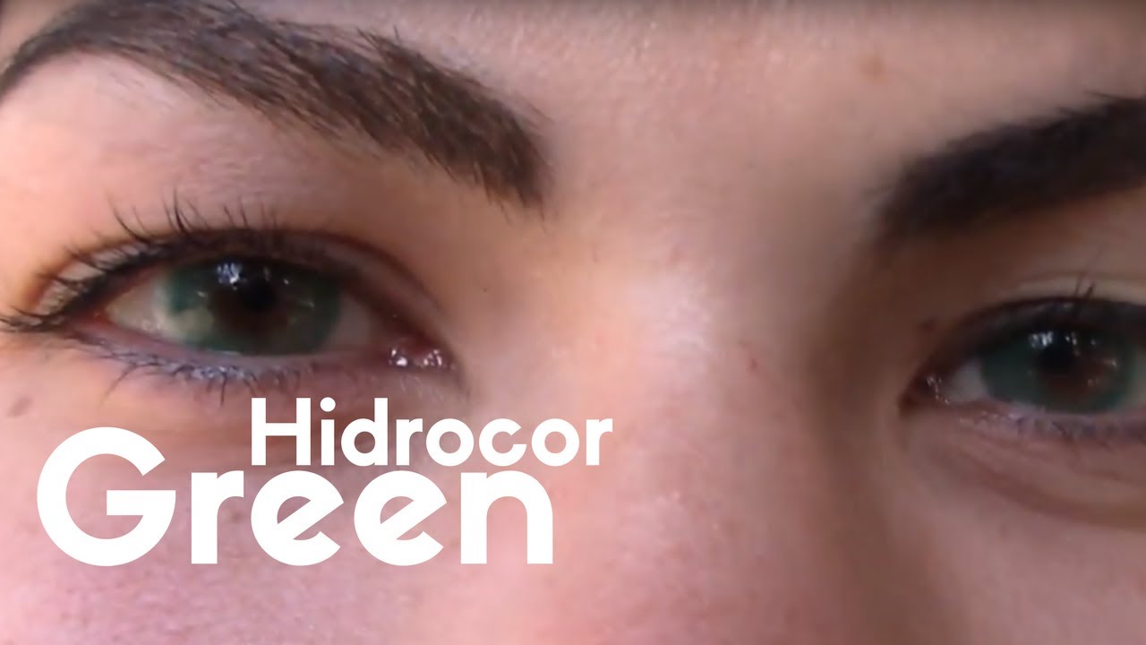 HIDROCOR GREEN (VERDE) by Solotica on dark eyes - YouTube