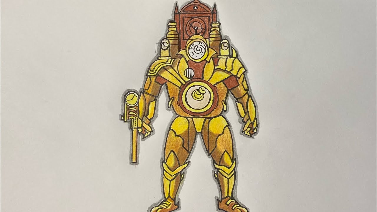 HOW TO DRAW CLOCKMAN TITAN | Skibidi Toilet Multiverse - YouTube