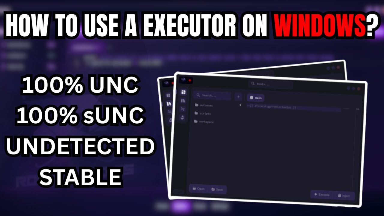 How to use a Executor on Windows? - Undetected - Auto Execute Tutorial ...