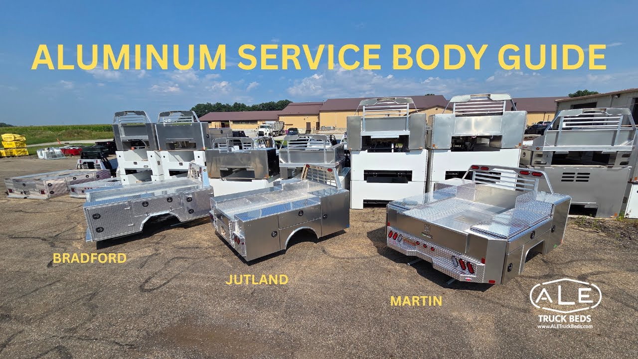 3 Aluminum Service Beds Compared 🚛 | Bradford vs Jutland vs Martin ...