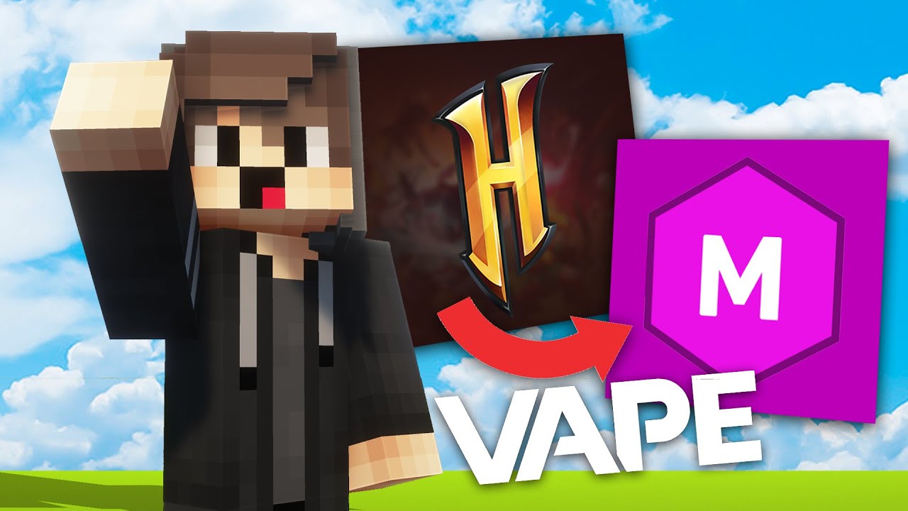 how to spoof minecraft servers with vape client... - YouTube