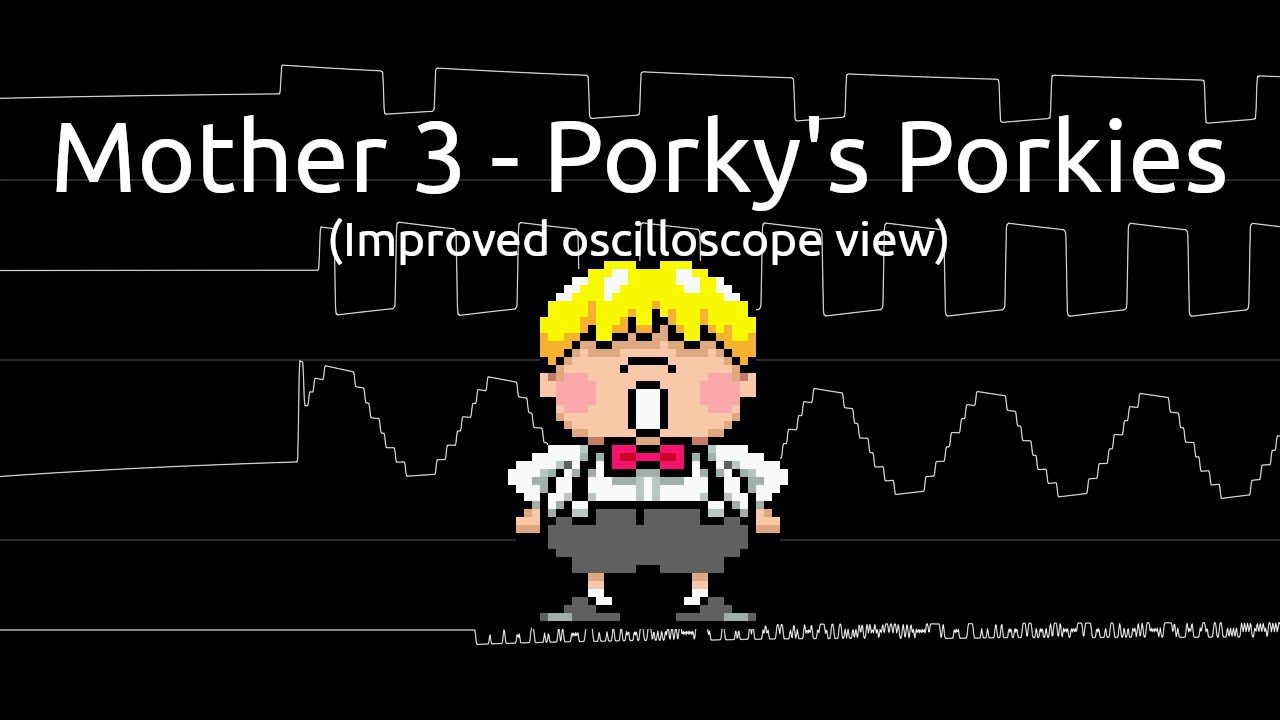Mother 3 - Porky's Porkies | Improved Oscilloscope view - YouTube