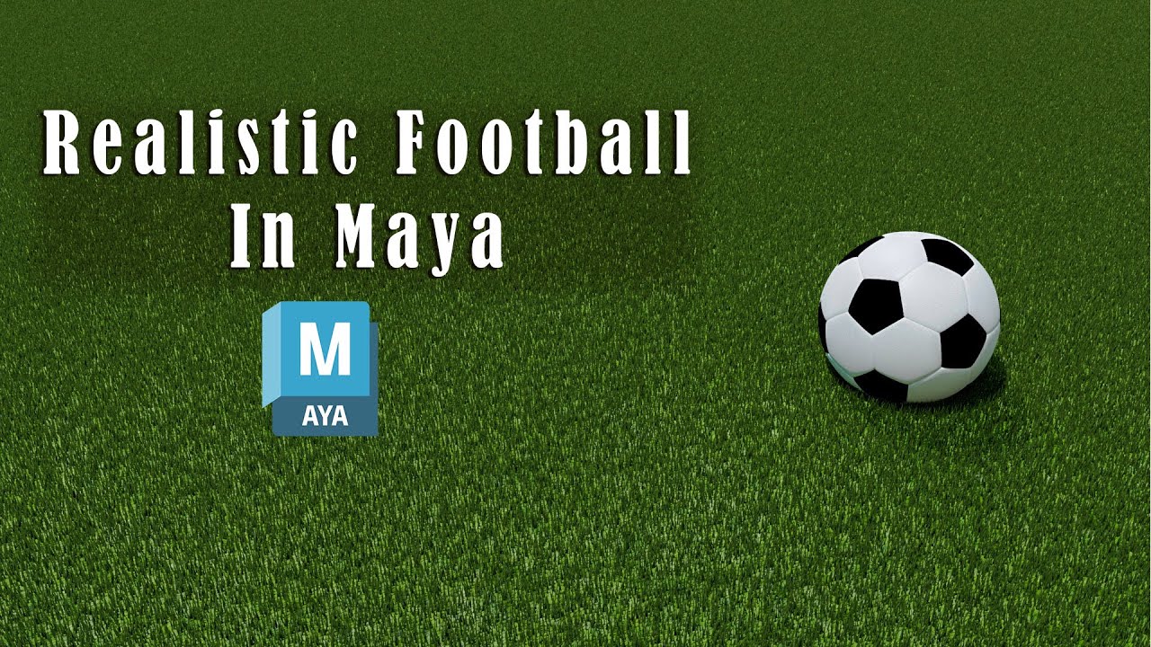 Create football or soccer Ball In Maya | Maya for Beginners | cgvision ...