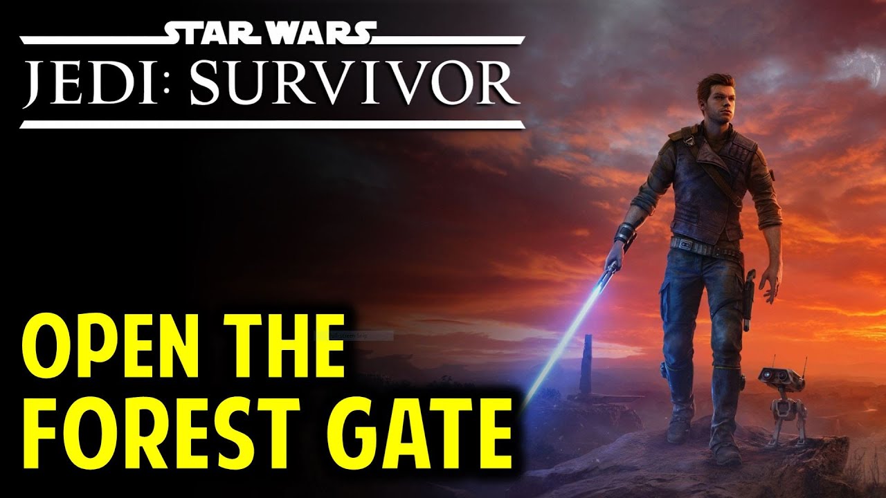 Open the Forest Gate | Star Wars Jedi: Survivor - YouTube