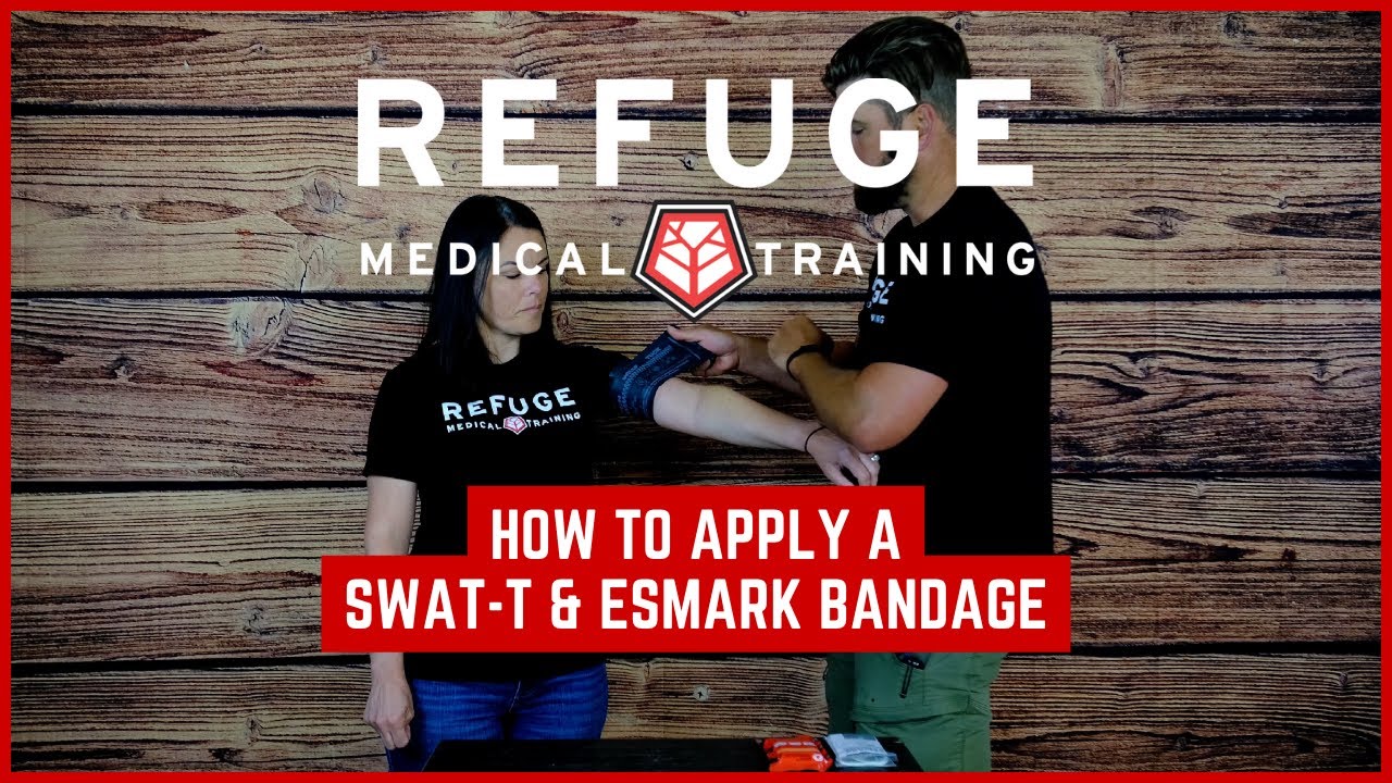 HOW TO: Apply a SWAT-T & ESMARK Bandage - YouTube