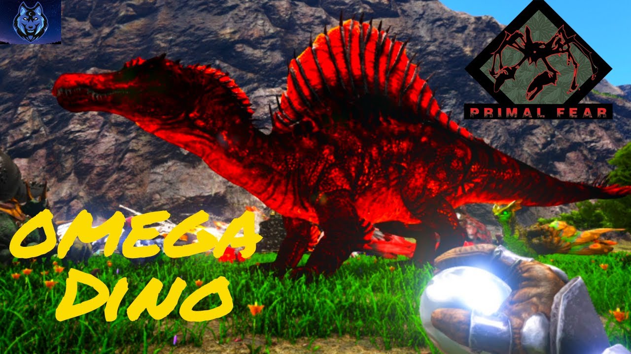 I Finally Tamed An Omega Dino - Ark Primal Fear - YouTube