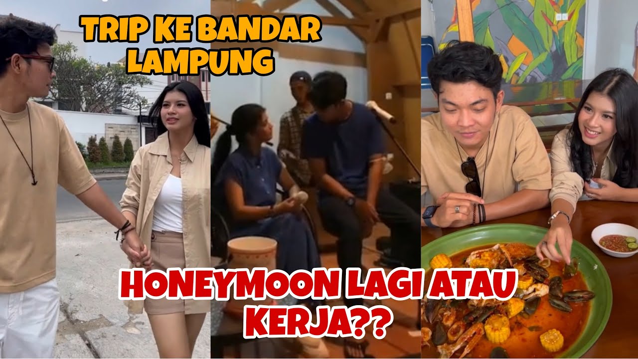 Romantisnya Pak Abang Dan Bu Adek Saat Di Bandar Lampung Youtube